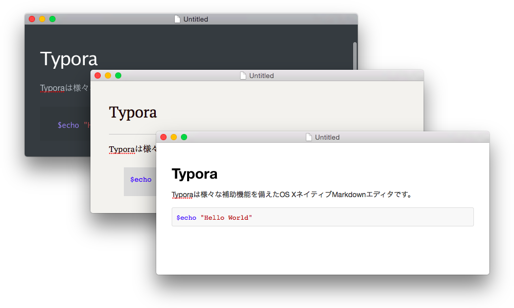 ライブプレビュー、Table補助入力、コードハイライトなど様々な機能を備えたMac用 Markdownエディタ「Typora」がα版をリリース。 | AAPL Ch.