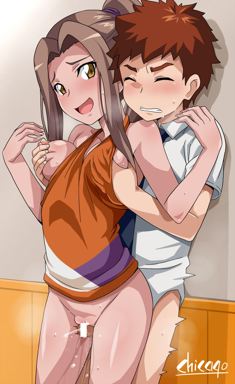 Chicago X Izumi Koshiro Tachikawa Mimi Digimon Digimon Adventure