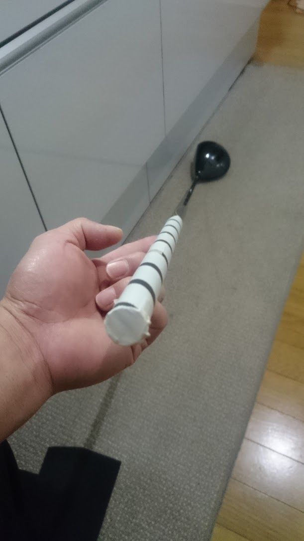 Golfeed: 41才からゴルフ始める事になってしまったブログ: 嫁DRバットカット調整