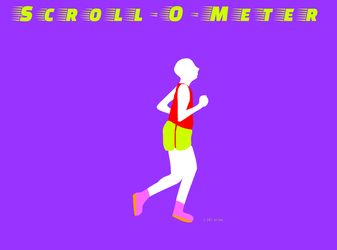 ホイールやスクロールバーを動かした距離だけ走る人がいるサイト【Scroll-O-Meter】 : やったぜゲームズ