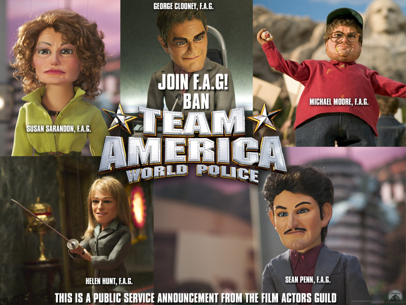 blue is beautiful:TEAM AMERICA WORLD POLICE - livedoor Blog（ブログ）