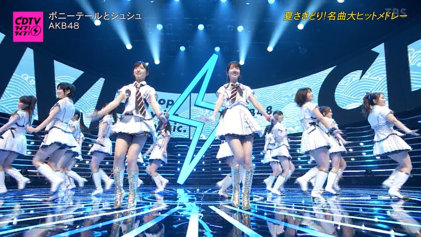 【大朗報】AKB48さん、久々にミニスカ衣装で地上波に登場しパンチラ大盤振る舞い : 女子アナお宝画像速報－5chまとめ