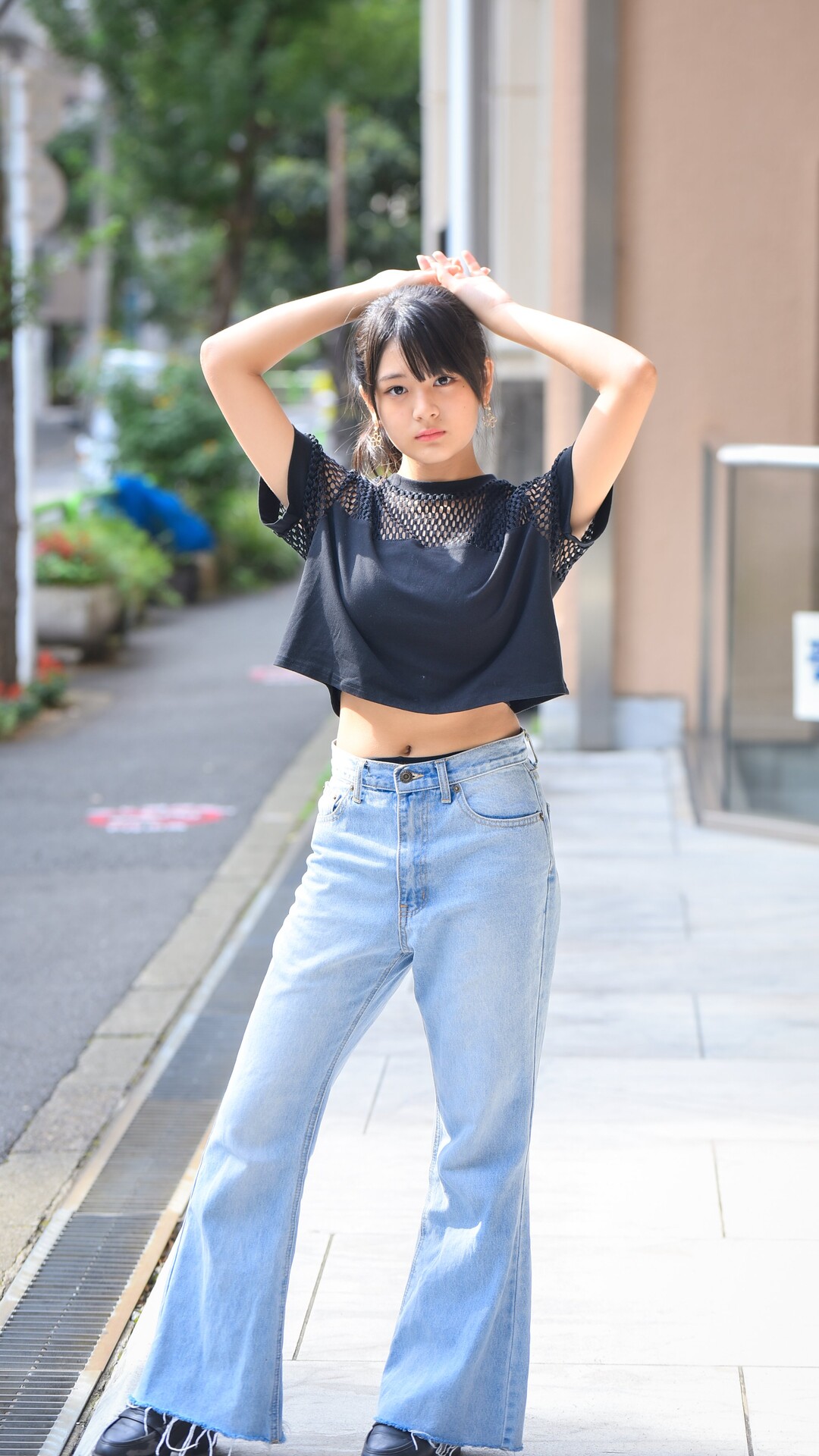 【画像】172cmのJS現る : 女子アナお宝画像速報－5chまとめ