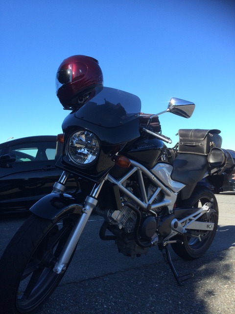 touring with VTR : 40's 女性ライダー Life with VTR250