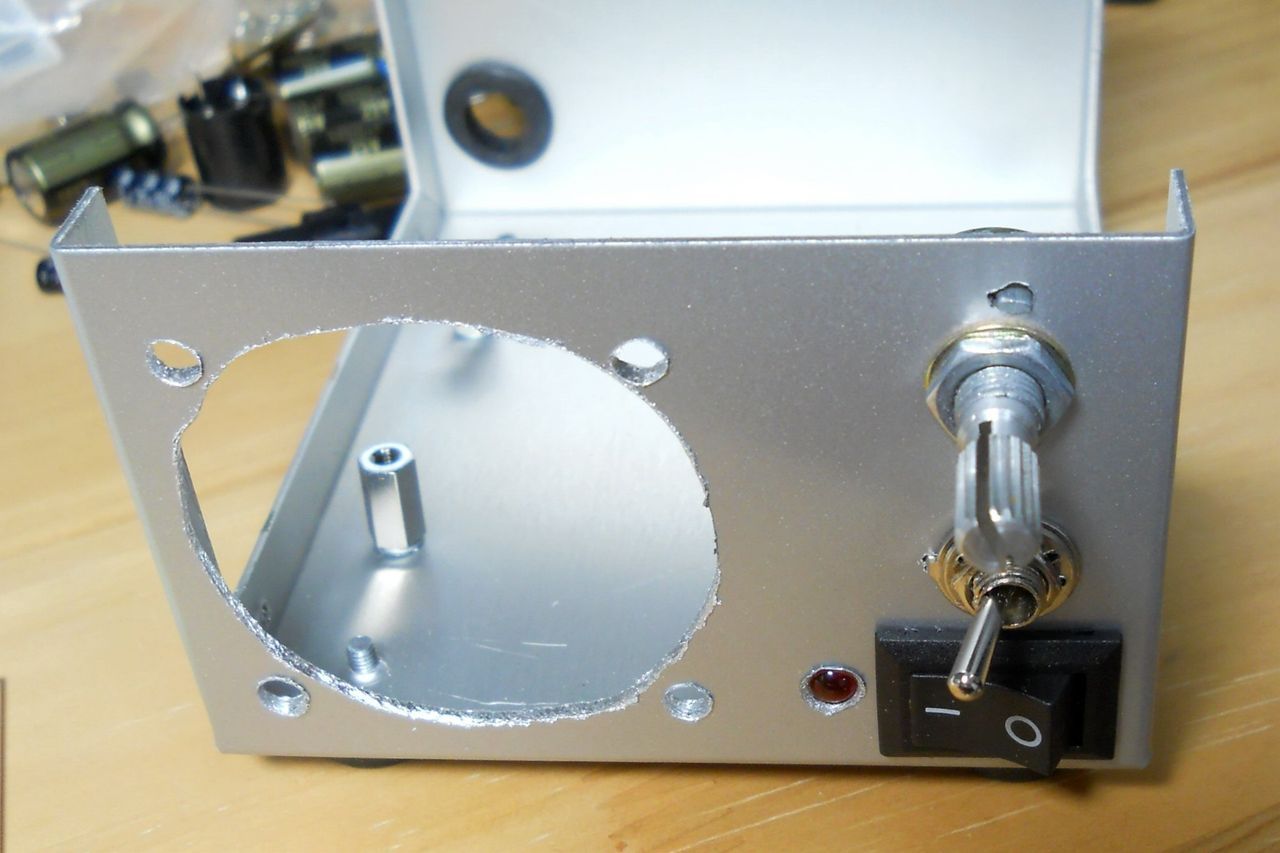 JE1QMS : LT1170昇圧電源製作中