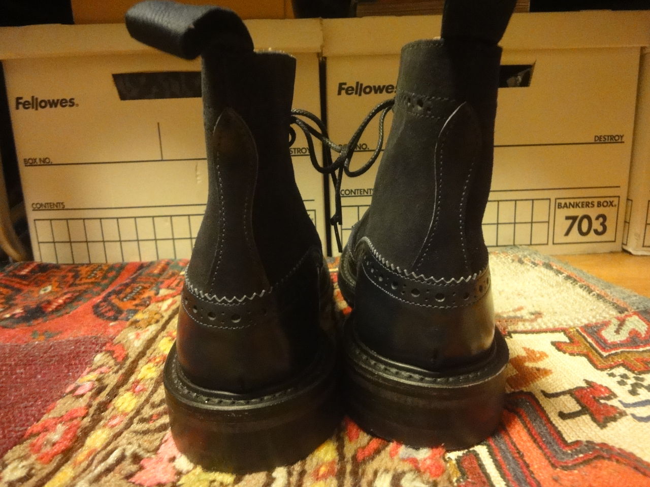 Tricker's×Hummingbirds'hill shop CALF WING TIP BOOTS : ああ Tricker's×Hummingbirds'hill shop CALF WING TIP BOOTS : ああ