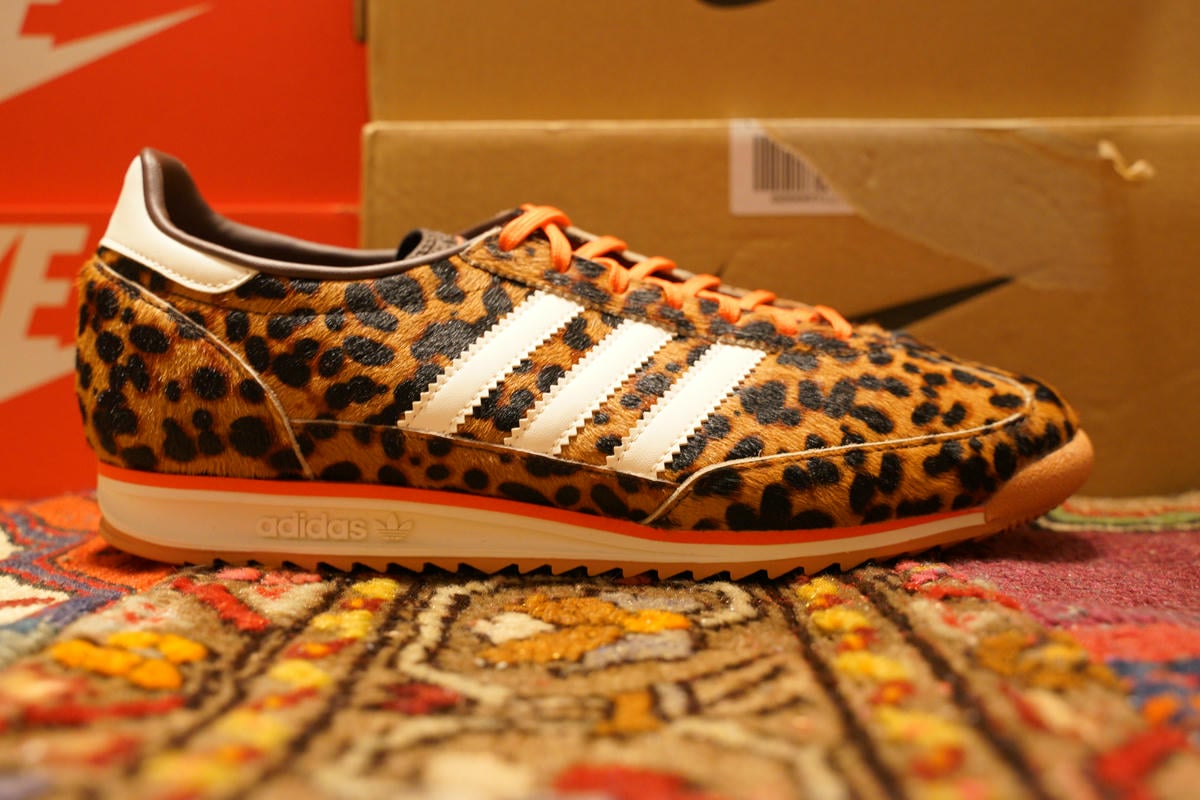 【レビュー】アディダス SL72 OG レオパード ウィメンズ仕様のサイズ感やハラコの質感、ディテールなんかを徹底チェック （ADIDAS ...