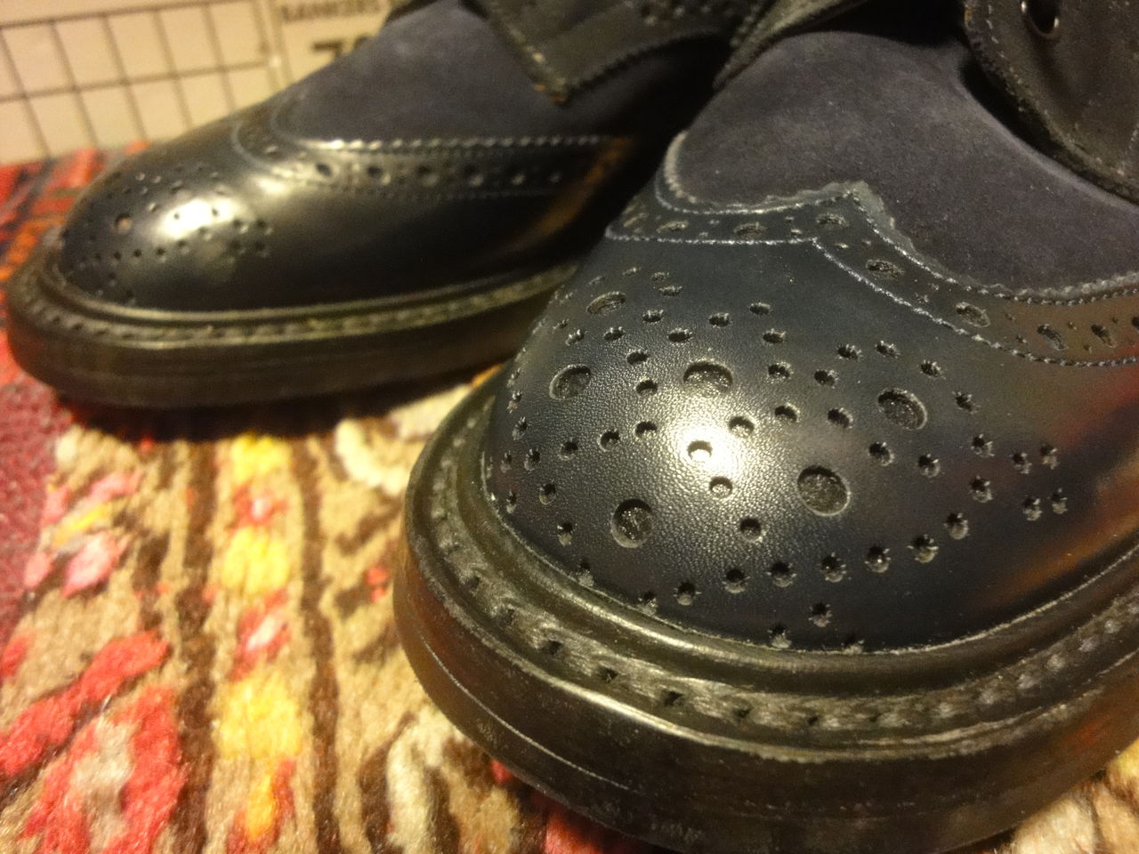Tricker's×Hummingbirds'hill shop CALF WING TIP BOOTS : ああ Tricker's×Hummingbirds'hill shop CALF WING TIP BOOTS : ああ