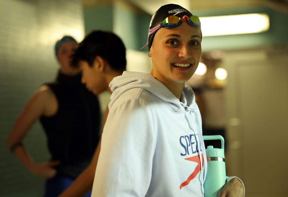 独善的スポーツ見聞録:2024Canadian Olympic Trial Day4:出た～！世界新,Mcintosh4個ﾒ4:24.38！