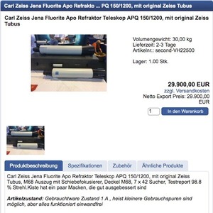 ツァイスAPQシリーズの市場価格 : Zeiss_Telementor_World