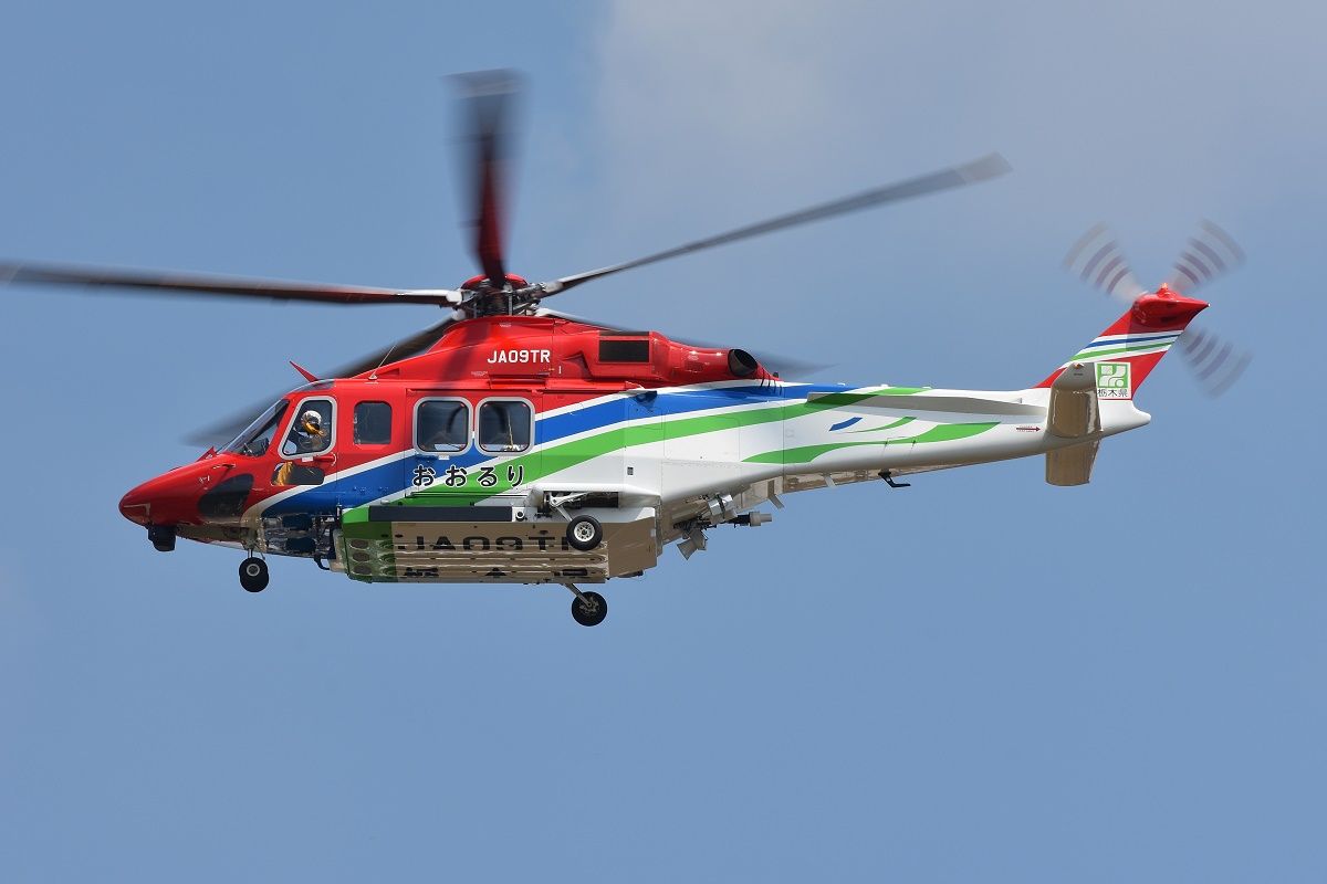 栃木県消防防災航空隊 Newおおるり JA09TR : ブルーさんの空