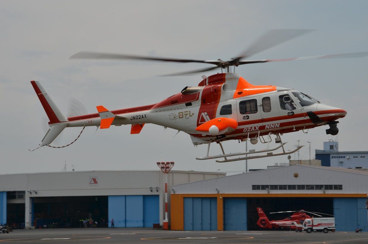 東京ヘリポート その1 : ブルーさんの空