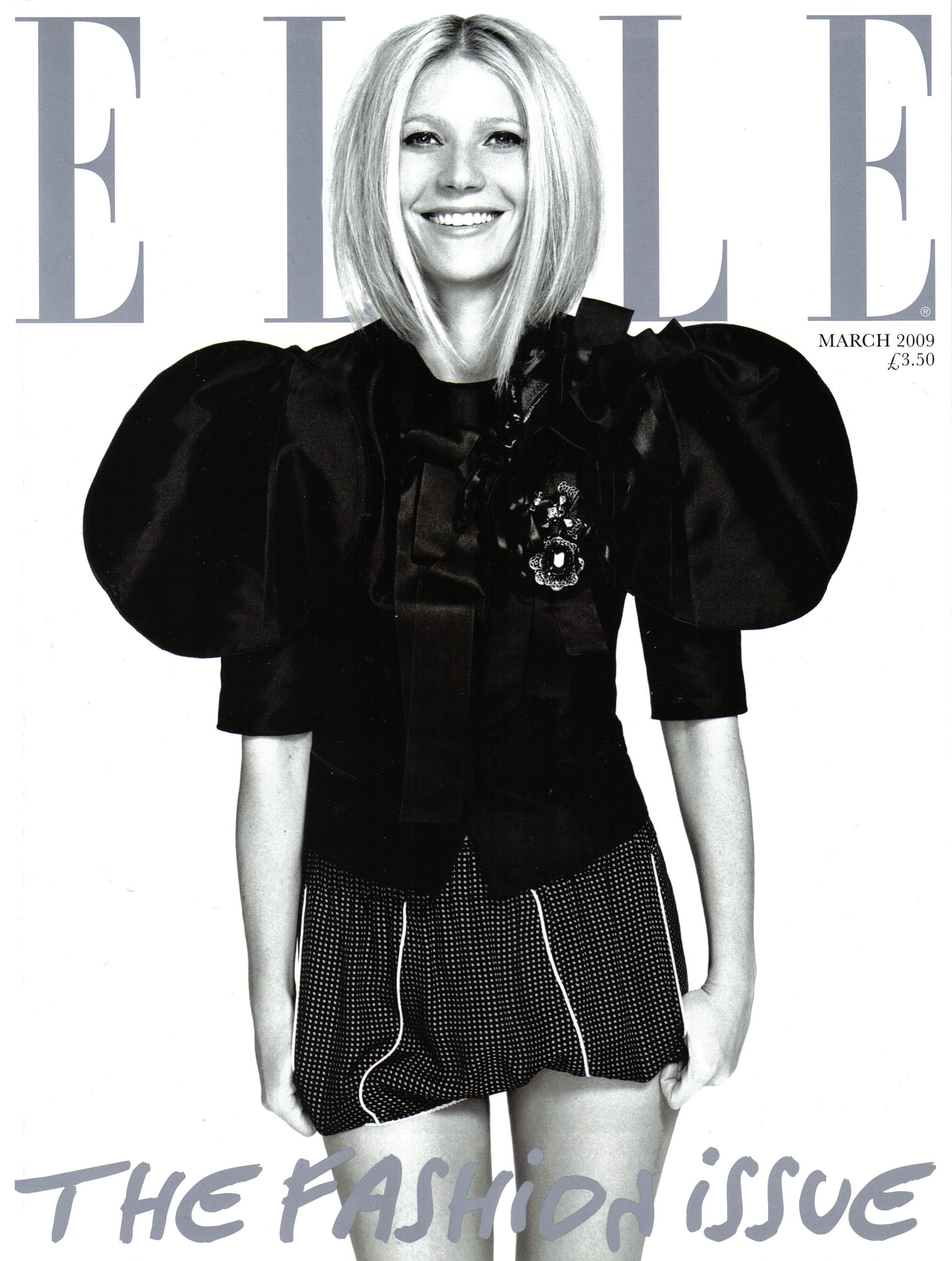 Gwyneth Paltrow - Elle Magazine March 2009 : 世界の女優たちの美しくセクシーな光景 actress ...