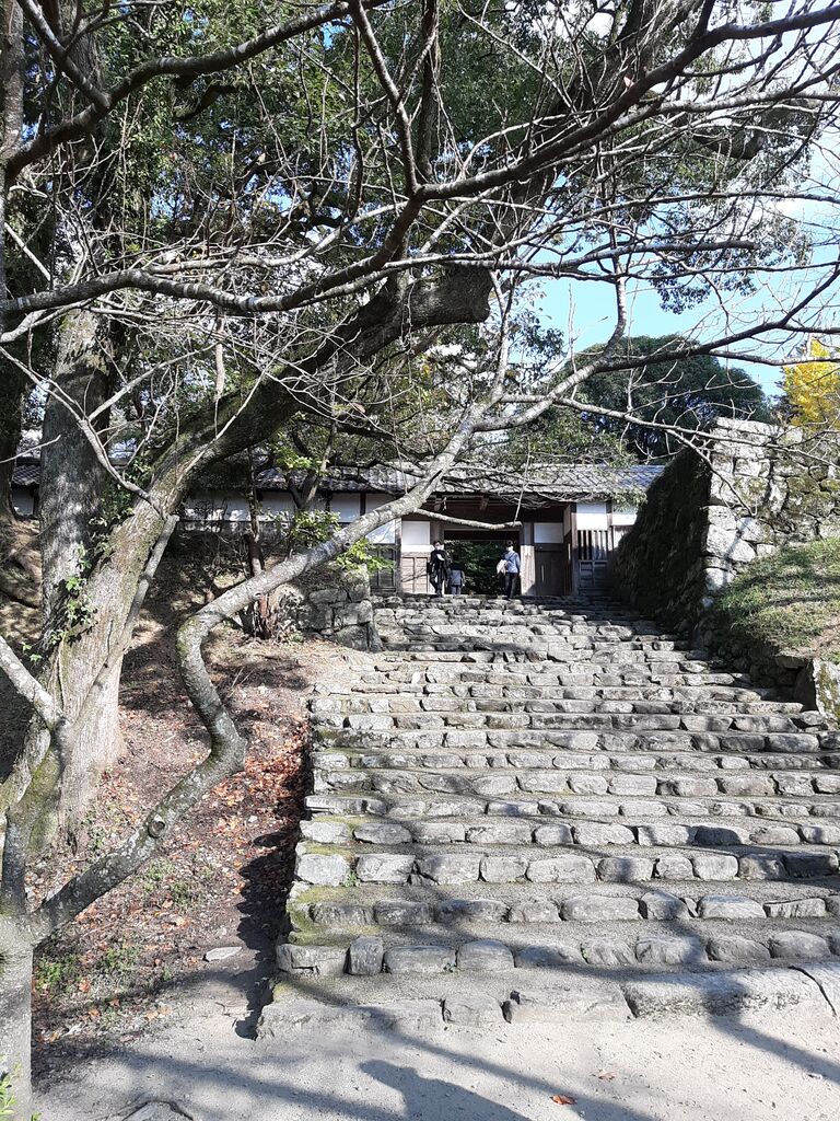 The Little Kyoto AKIZUKI Castle ruins & streets (Fukuoka)