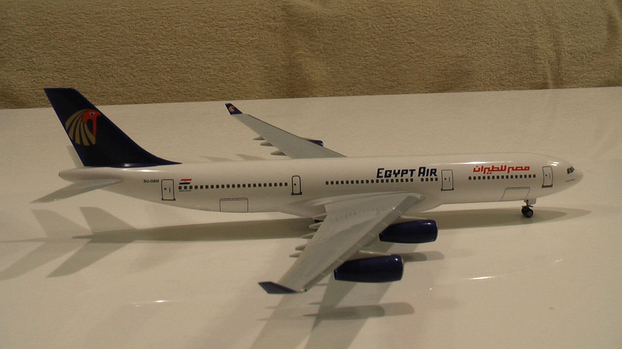 AIR BUS A340-200 hogan 1/200 : ahiruoyajiscalemodelのblog