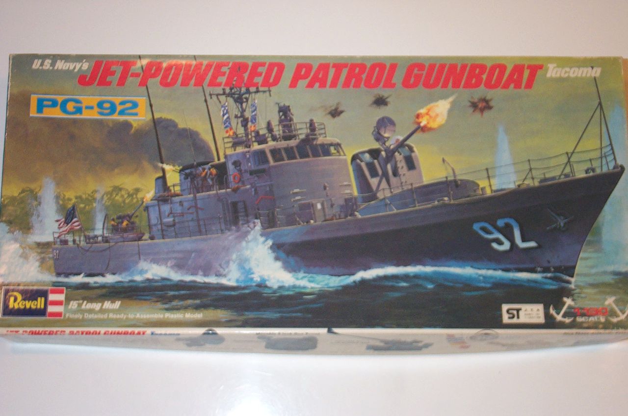 U．S．S タコマ PG92 パトロール・ガンボート 1/130 レベル : ahiruoyajiscalemodelのblog