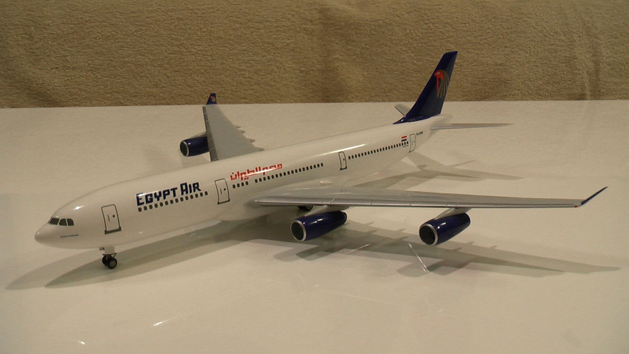 AIR BUS A340-200 hogan 1/200 : ahiruoyajiscalemodelのblog