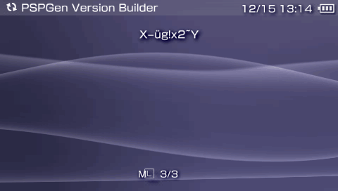 PSVita ハック : バージョンの偽装ができる - PSPGen Version Builder