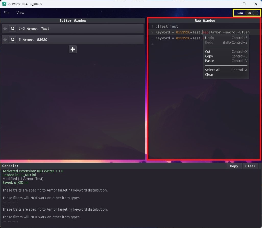 Keyword Item Distributorを活用する : SkyrimアダルトMod日記