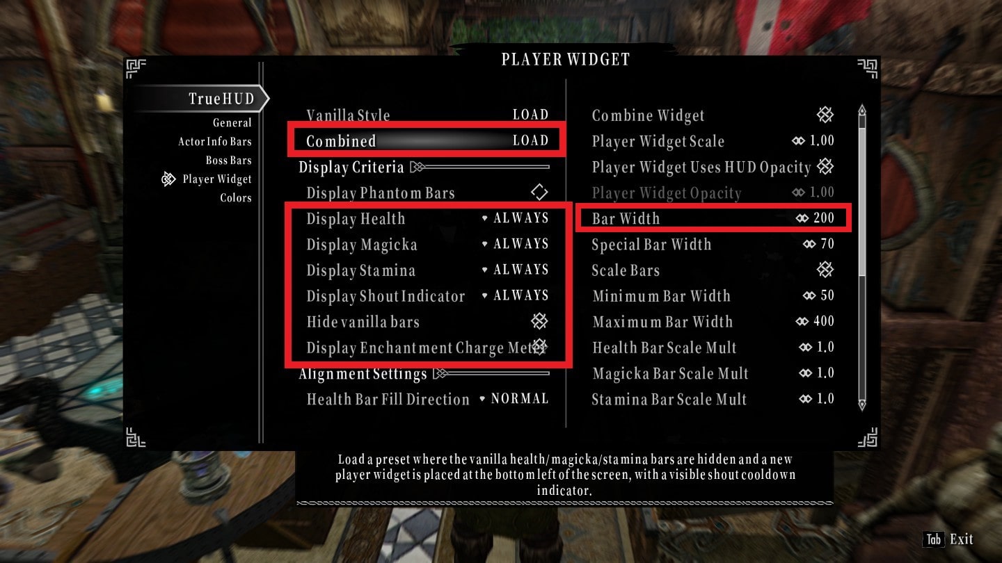 TrueHUD - HUD Additionsを使ってみた : SkyrimアダルトMod日記