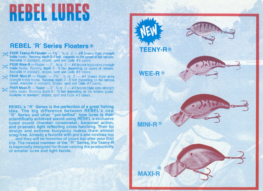 まるりんさんにREBELのクランクの話を聞かれたけど? : 釣りたいバス釣り日記