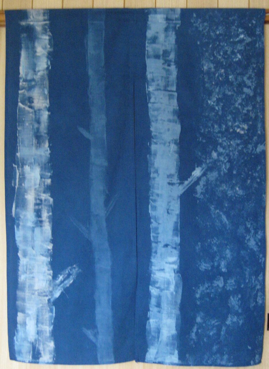 自由に創作 みー工房（Studio Mih) 藍染と七宝 夏の作品展（展示即売会）のご案内 : 藍のブルー、七宝の輝きと遊ぶ自由なアートwith雑記