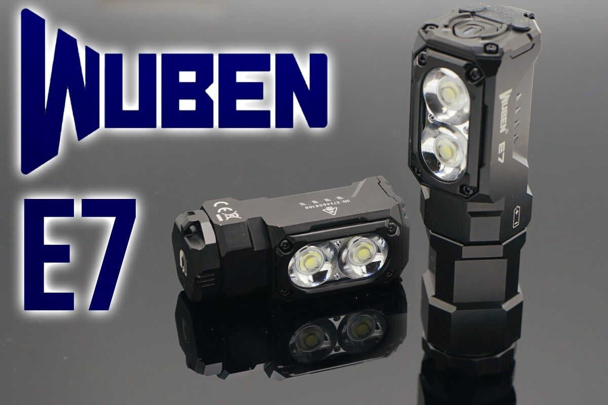 組み替えて適応！最新を行くL型ライト＆ヘッドライト WUBEN E7! : アカリセンター公式ブログ