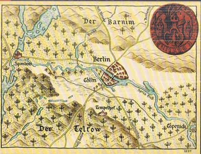 晩興想 : ベルリンの古地図（1）
