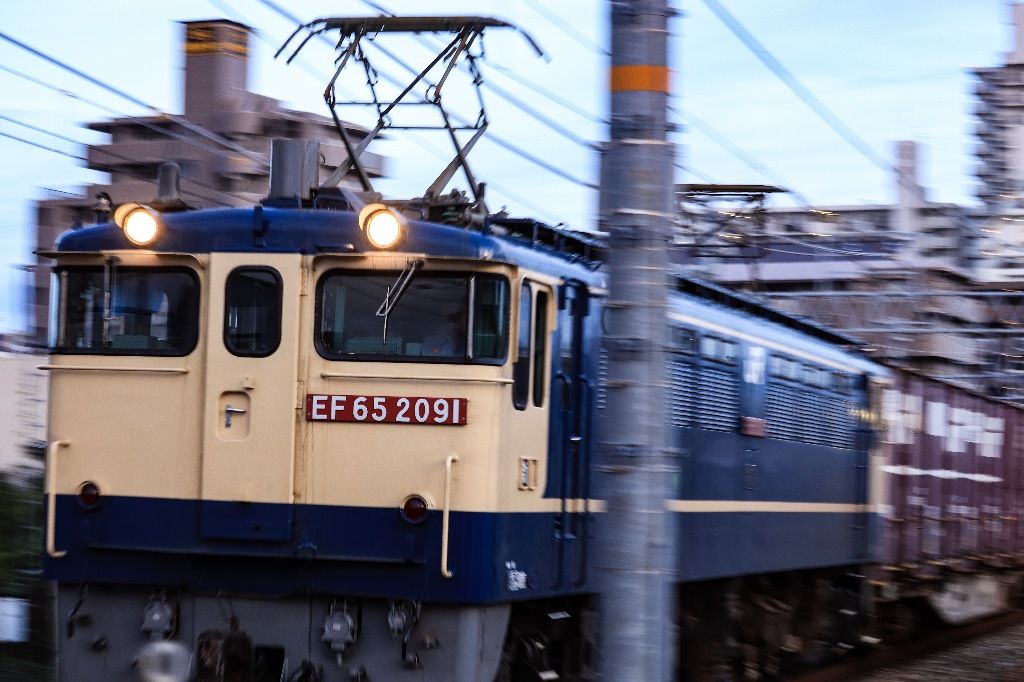10/14-5 75レ EF65-2091 : つっちーの鉄道日誌