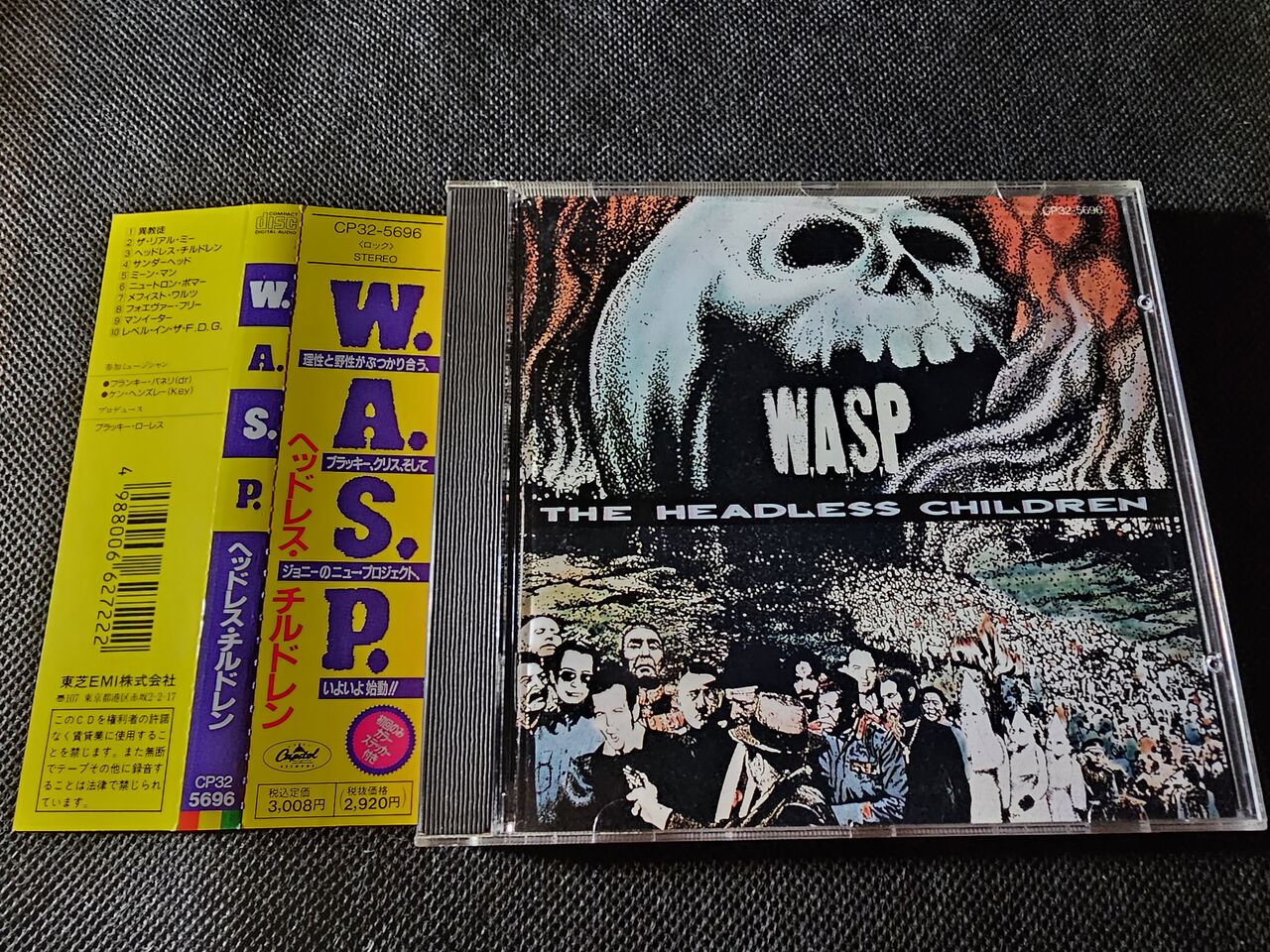 W.A.S.P./ヘッドレス・チルドレン : シン・HM/HR廃盤ハンター猟 W.A.S.P./ヘッドレス・チルドレン : シン・HM/HR廃盤ハンター猟