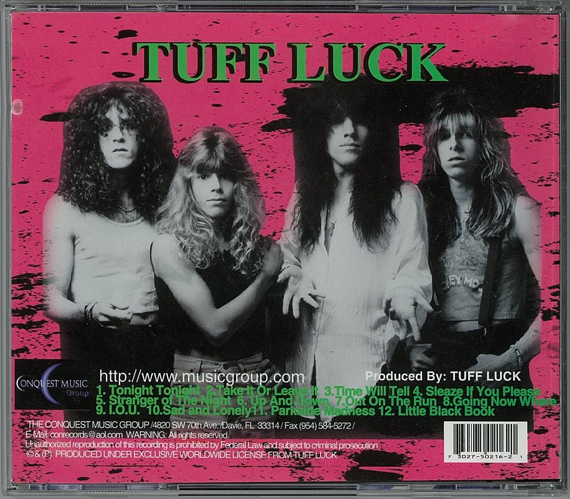 HR/HM 輸入オリジナル盤・廃盤ハンターの猟盤日記 : TUFF LUCK/ s/t