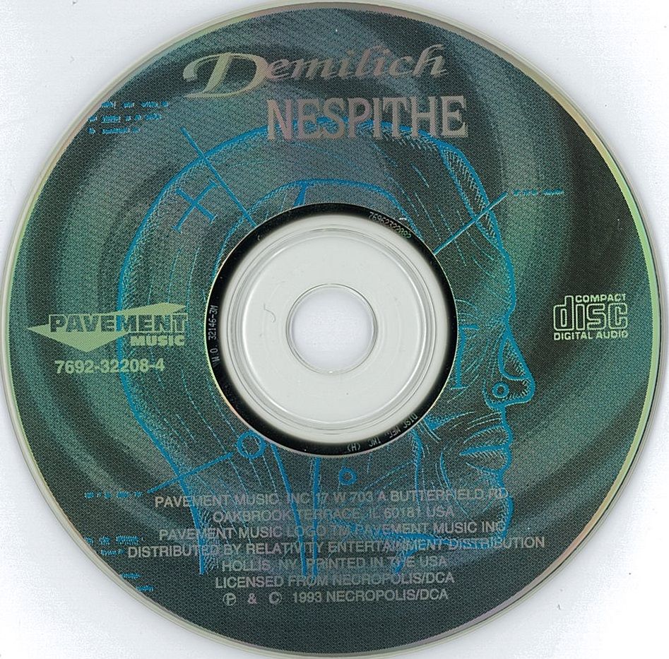 HR/HM 輸入オリジナル盤・廃盤ハンターの猟盤日記 : DEMILICH/Nespithe