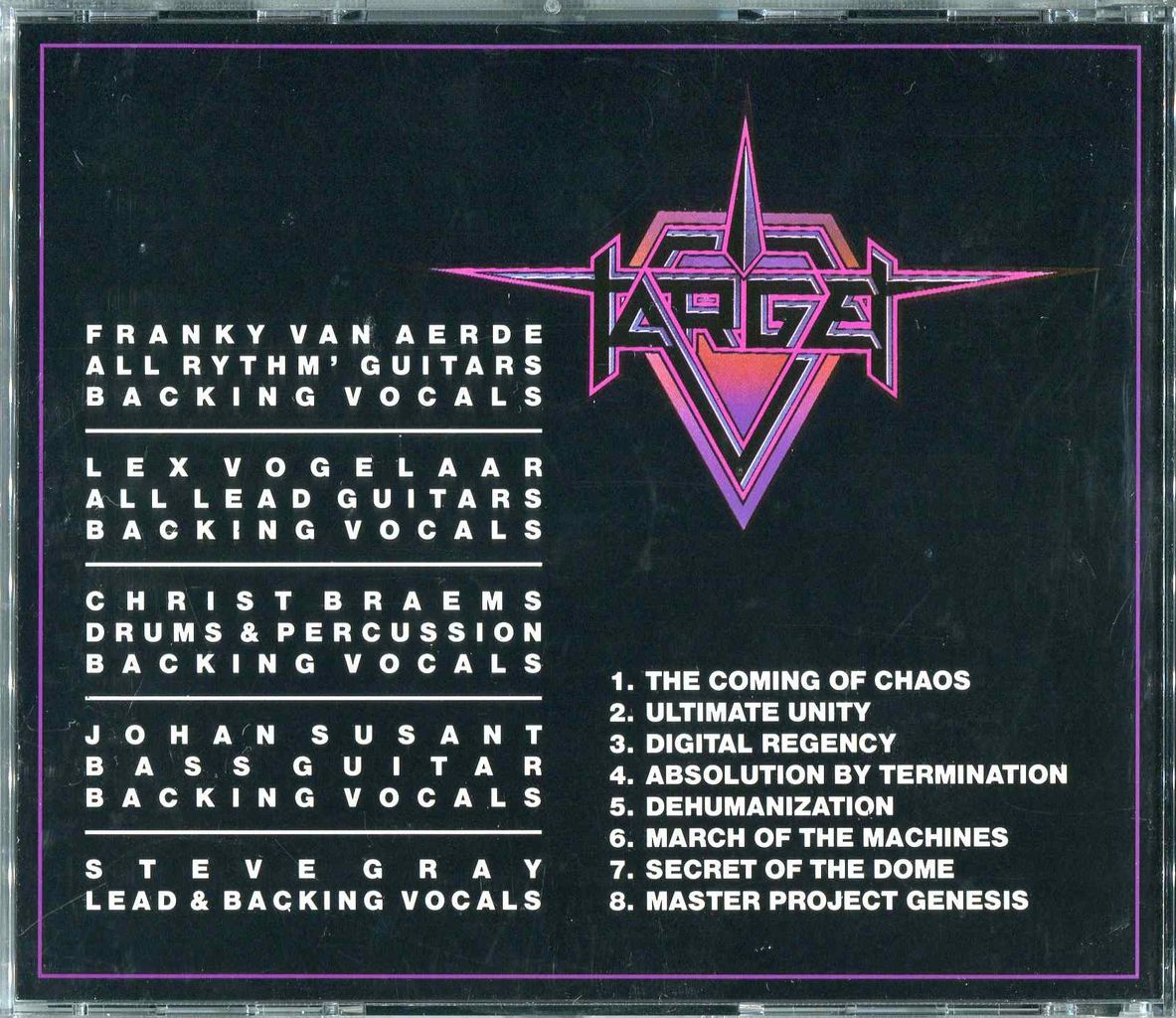 HR/HM 輸入オリジナル盤・廃盤ハンターの猟盤日記 : TARGET/Master Project Genesis