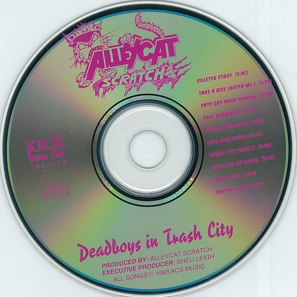 HR/HM 輸入オリジナル盤・廃盤ハンターの猟盤日記 : ALLEYCAT SCRATCH/Deadboys in Trash City