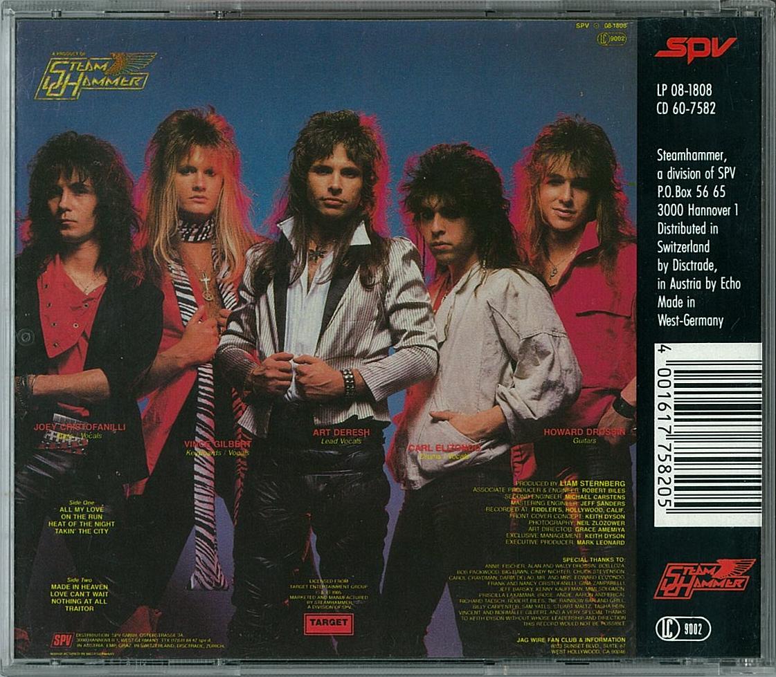 HR/HM 輸入オリジナル盤・廃盤ハンターの猟盤日記 : JAG WIRE/Made In Heaven