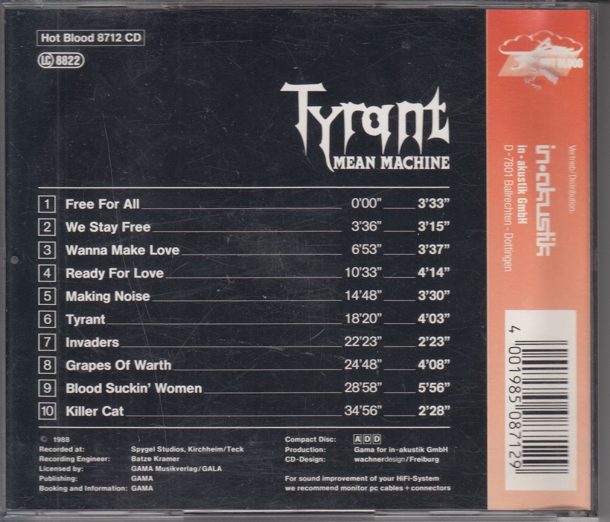 HR/HM 輸入オリジナル盤・廃盤ハンターの猟盤日記