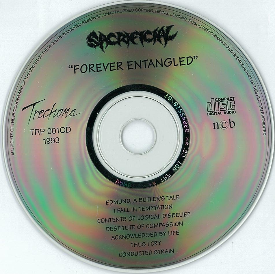 HR/HM 輸入オリジナル盤・廃盤ハンターの猟盤日記 : SACRIFICIAL/Forever Entangled