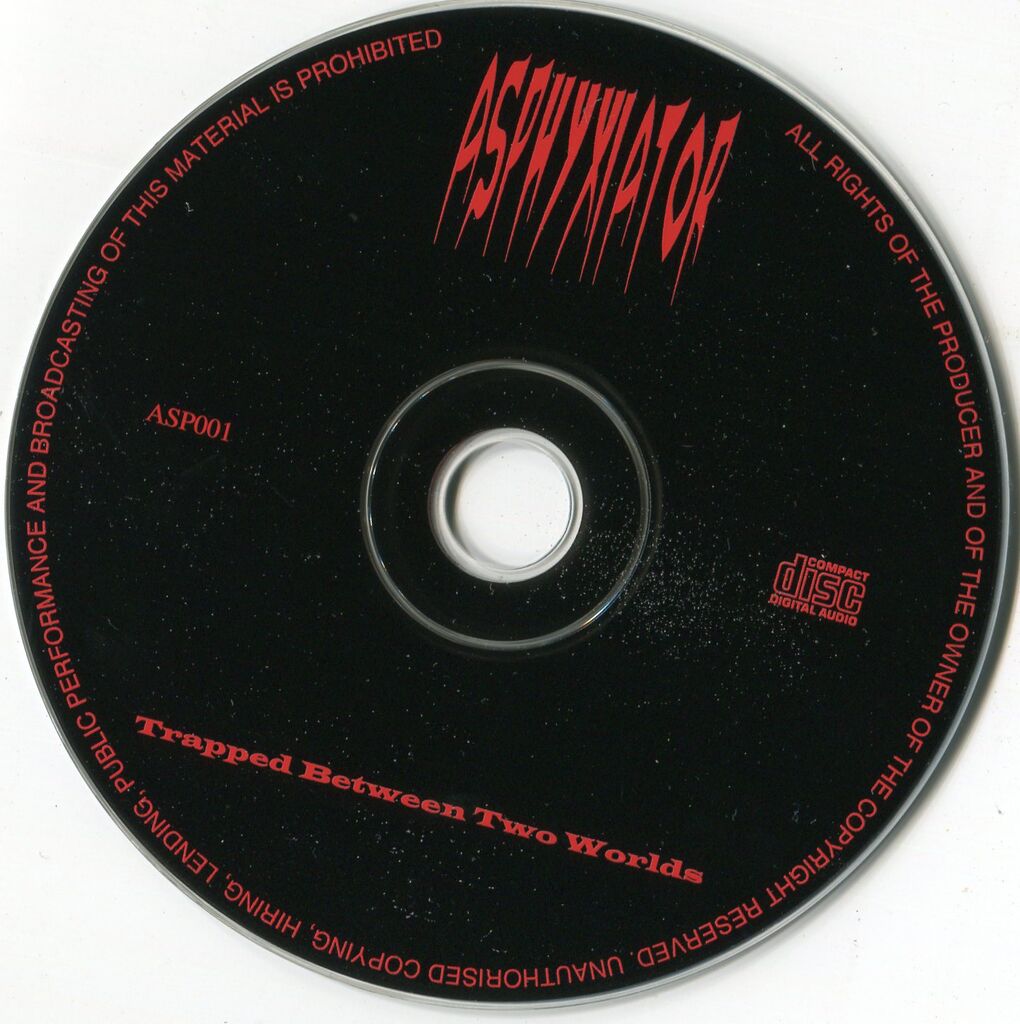 HR/HM 輸入オリジナル盤・廃盤ハンターの猟盤日記 : ASPHYXIATOR/Trapped Between Two Worlds