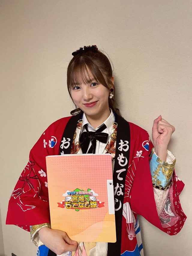 SKE48まとめろぐっ！ : SKE48菅原茉椰、khb東日本放送『VIPを熱烈歓迎！宮城でもてなし隊』に出演！