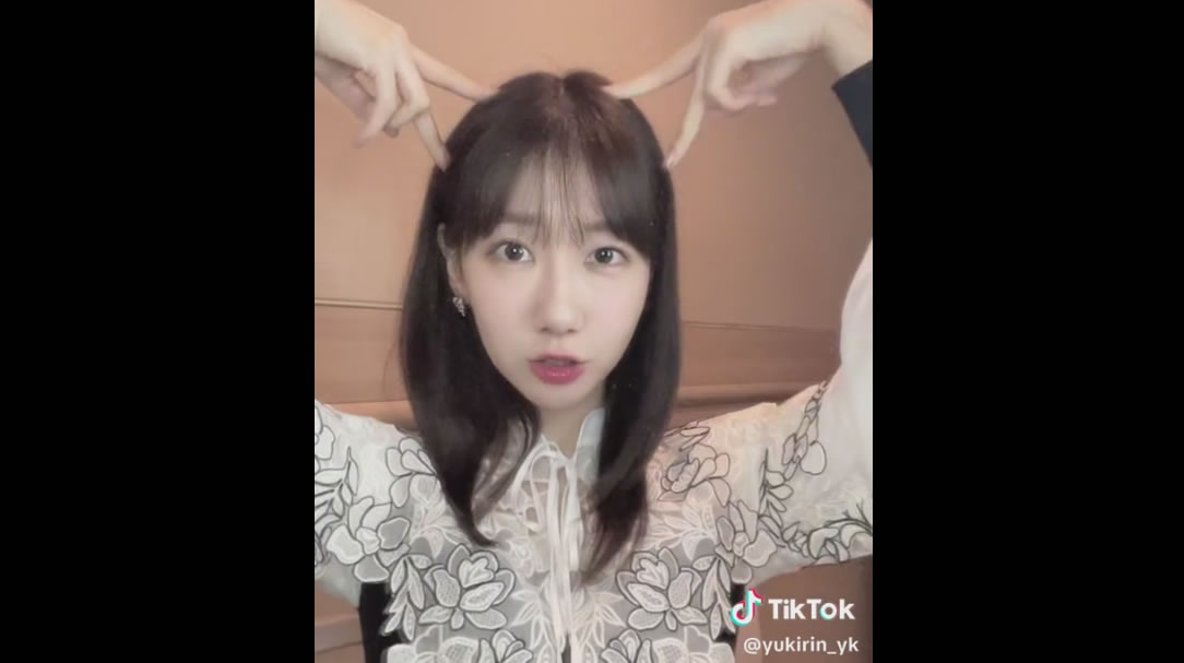 【AKB48💎≠ME】柏木由紀「TikTokはじめましたー！！」 ノイミーの「想わせぶりっこ」を踊る😽 : AKBフレンド