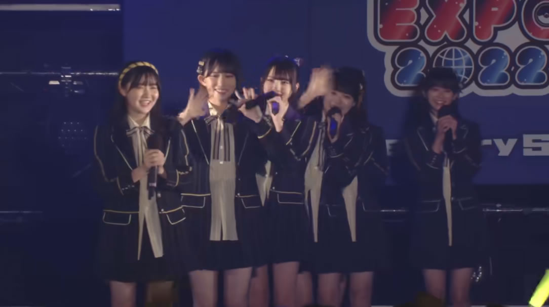 【≒JOY】『@JAM EXPO2022』迫力のパフォーマンス【市原愛弓・天野香乃愛 キャプチャー】 : AKBフレンド