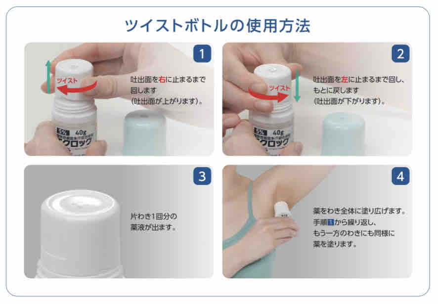 原発性腋窩多汗症治療薬のエクロックゲルが使いやすくなりました🌟 : あけみ皮フ科クリニックのblog