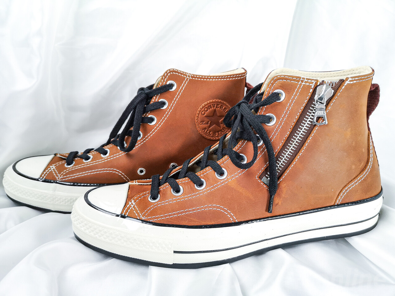 CONVERSE CT70 ハイカット × riri（リリ）コラボ。高級ファスナーとレザーアッパーでブーツライクな逸品 : モノズキ.com