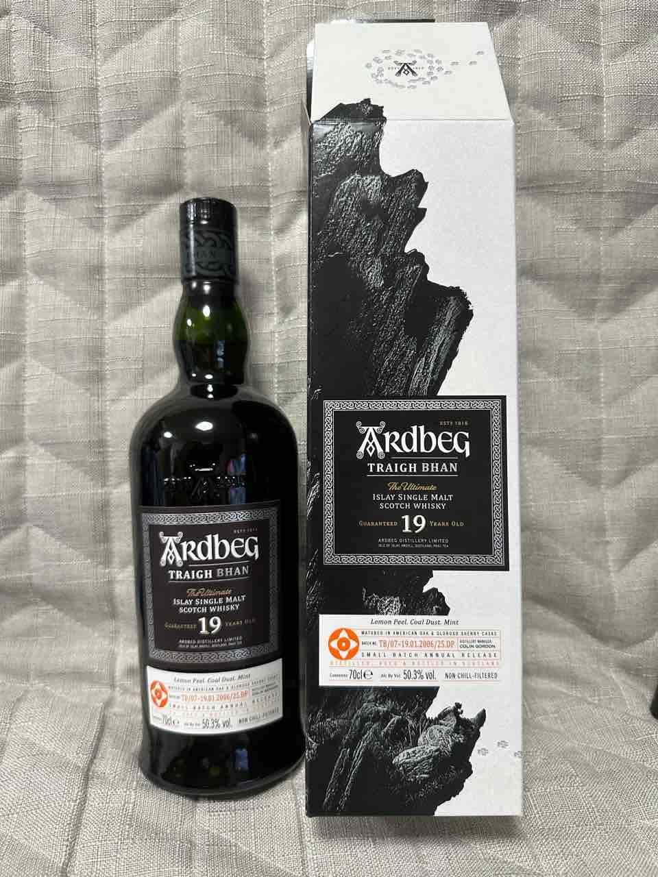 アードベッグ トリーバン19年バッチ7/ Ardbeg Traigh Bhan 19 y/o Batch 7 : Whisky Cat's ...
