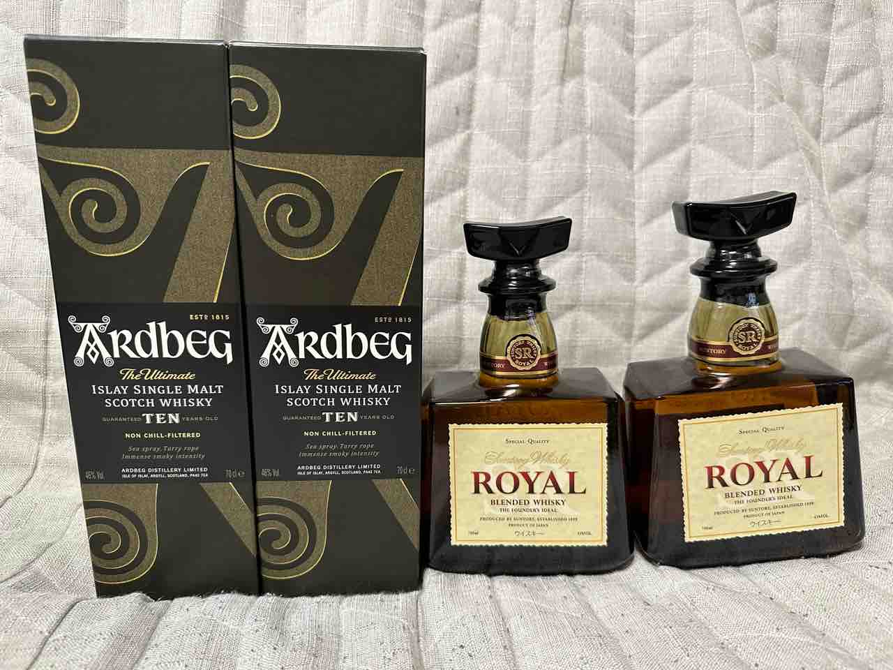 アードベッグTENとサントリーローヤルの買い増し/ Additional purchases of Ardbeg TEN and ...
