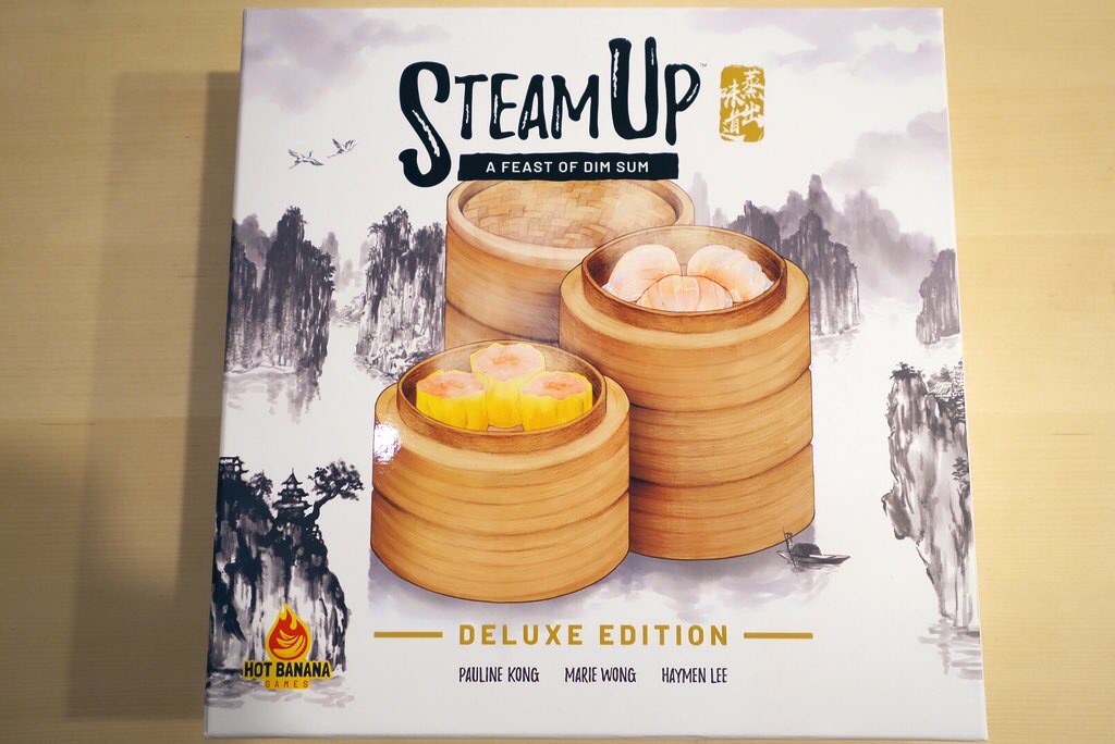 点心！『Steam Up: A Feast of Dim Sum』レビュー【リプレイ】 : ある元心理カウンセラーのボードゲーム日記