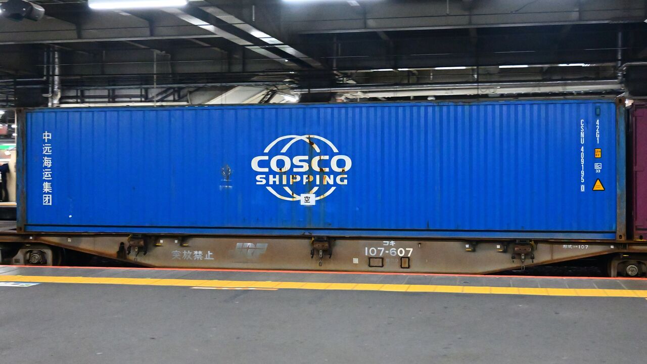 貨物撮影記録 : COSCO SHIPPING