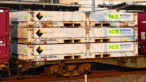 貨物撮影記録 : UM16A-25033,25035,25036