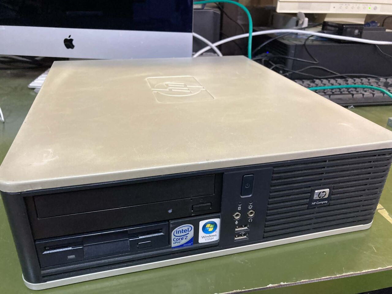HP Compaq dc5700 SFF SSD換装作業 : 湘南のパソコン修理専門店 下田商会 0466-48-2386