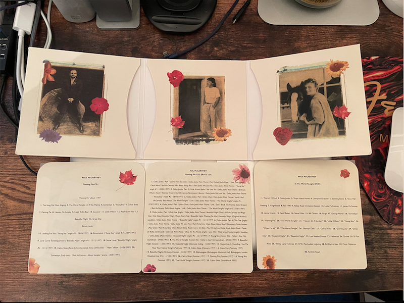 PAUL McCARTNEY『FLAMING PIE The Complete Works.』を入手！2CD1DVDで紙ジャケ仕様 ...